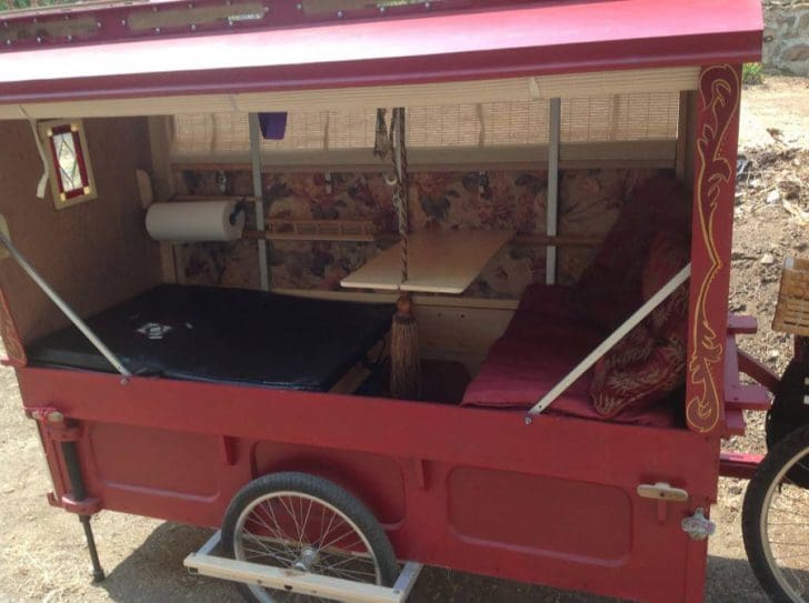Bicycle Micro Gypsy Wagon - Teeny Abode - Living Big In A Tiny House