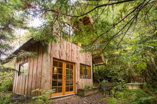 Japanese Forest House - A Small Cabin Made Almost Exclusively from ...