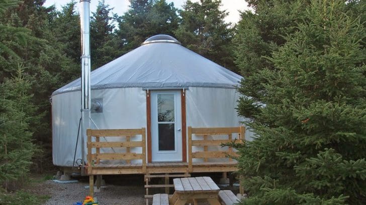 Whidbey Island Yurt - Teeny Abode - Living Big In A Tiny House