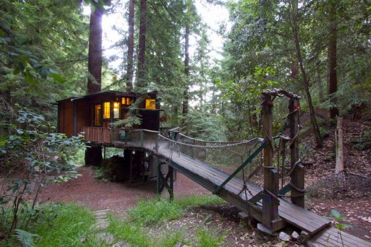 Redwood Treehouse - Teeny Abode - Living Big In A Tiny House