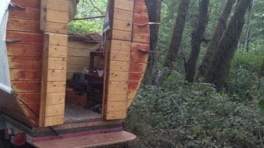 Bicycle Micro Gypsy Wagon - Teeny Abode - Living Big In A Tiny House