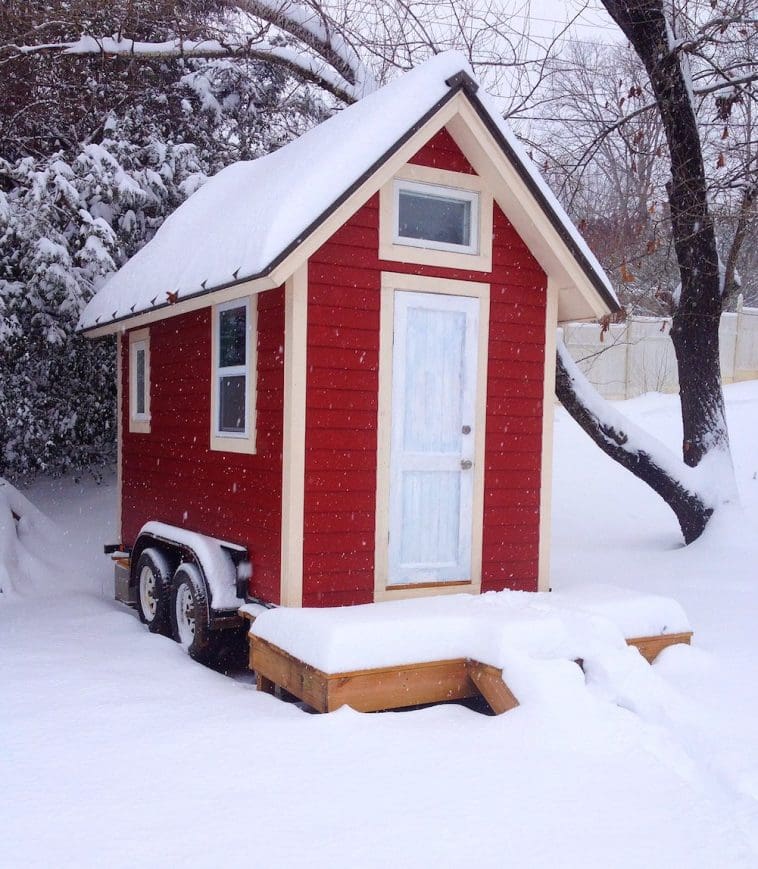 The Little Red House - Teeny Abode - Living Big In A Tiny House