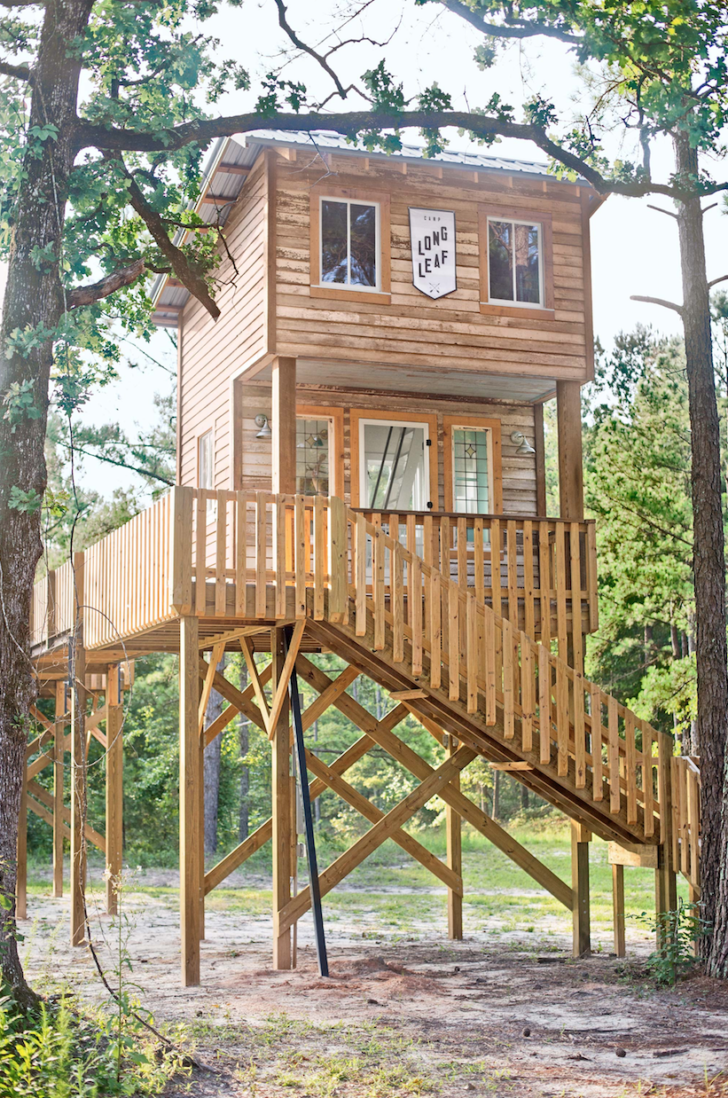 A Treehouse In The Pines - Inspiration For A Rustic Retreat For Kids