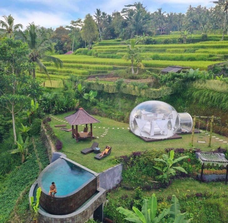 Enjoy an Amazing Experience Staying in The Bubble Hotel Bali