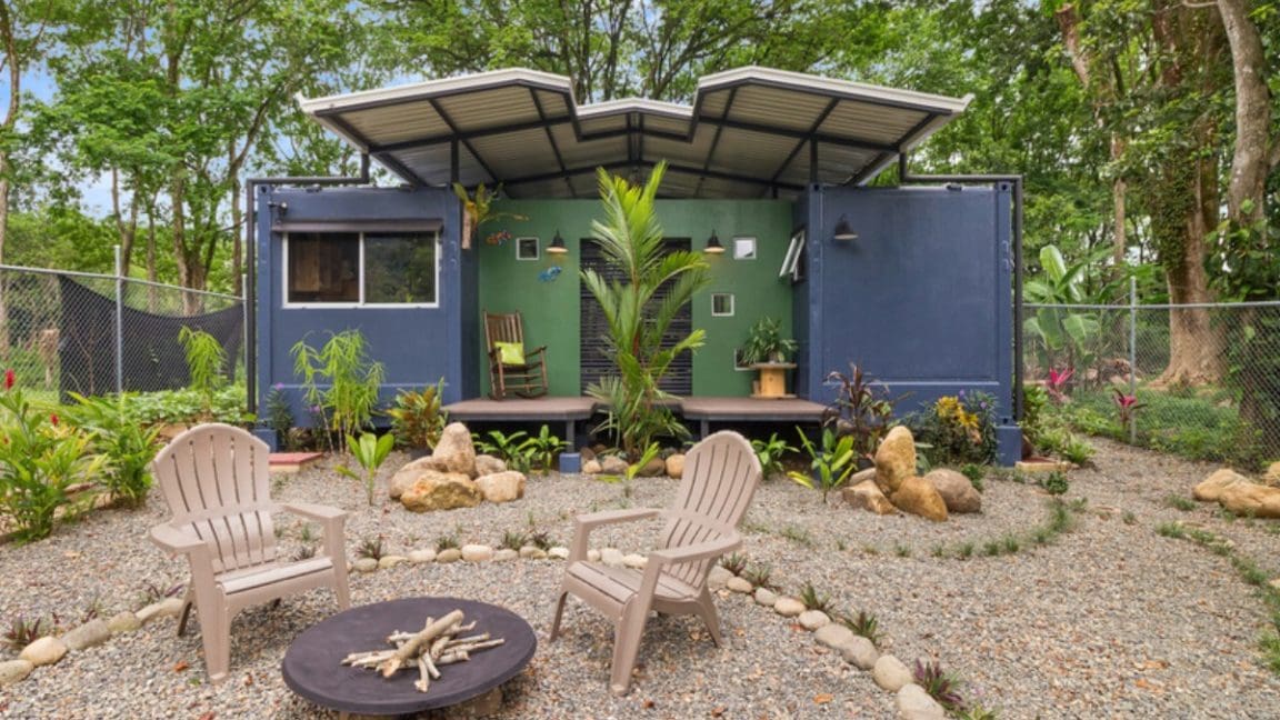 A Vertical Wonderland: 3-Story Shipping Container Home