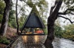 40 A-Frame House Ideas with Stunning Deck-Balconies