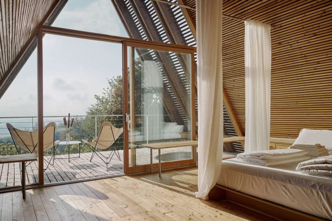 Embrace the Cozy Charm of an A-Frame House Retreat